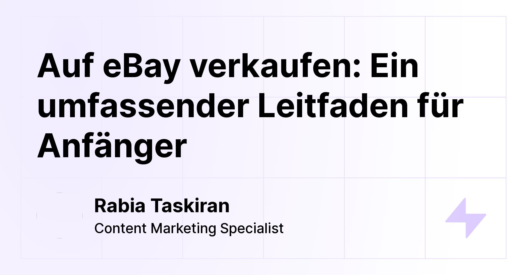 Auf eBay verkaufen: Ein umfassender Leitfaden für Anfänger - ikas